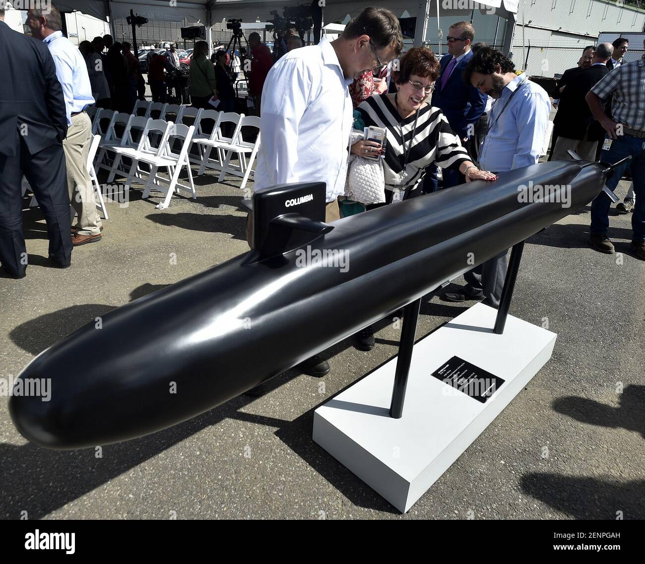 The ground-breaking for General Dynamics Electric Boat's south yard ...