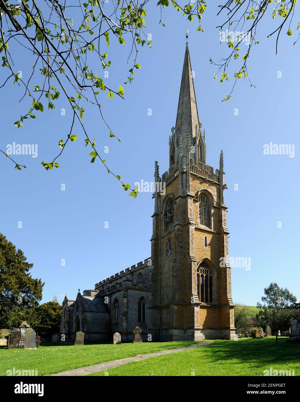 The Church of All Saints in Castle Cary, Somerset, UK Stock Photo - Alamy