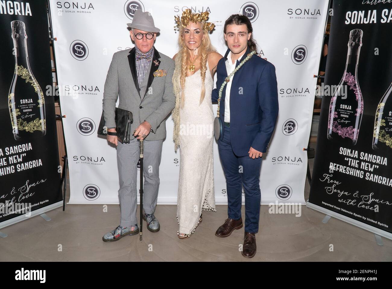 Montgomery Frazier, Luciana Pampalone and Andrew James Bleidner attend ...