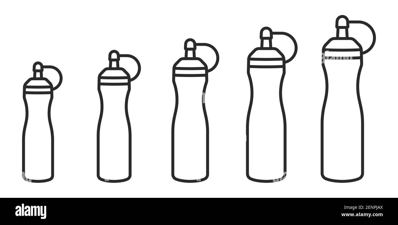 Ketchup Bottle Clipart Black And White