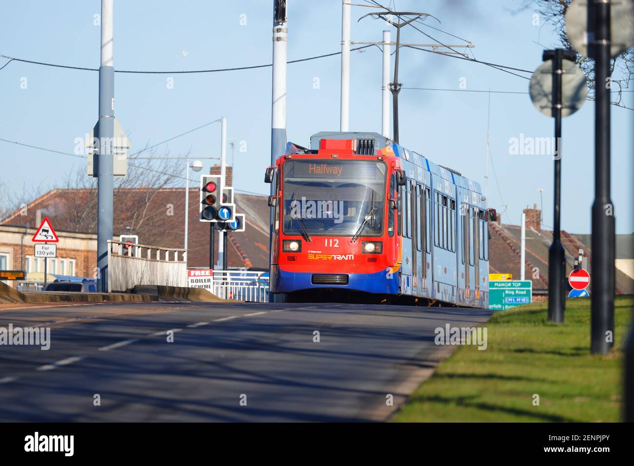 Stagecoach super tram hi-res stock photography and images - Alamy