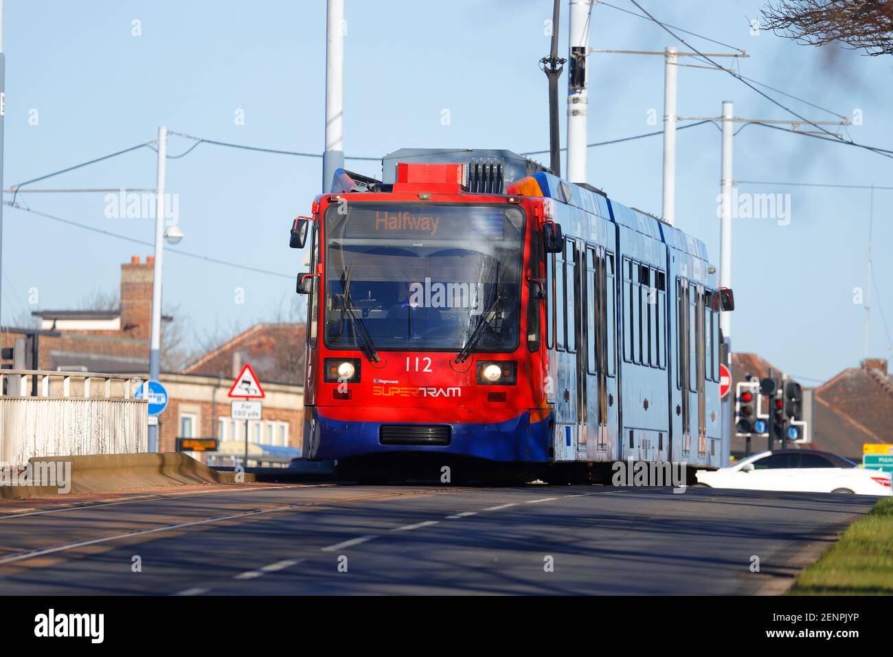 Stagecoach super tram hi-res stock photography and images - Alamy