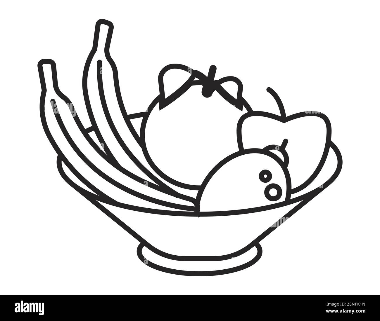 Apples oranges Stock Vector Images - Alamy