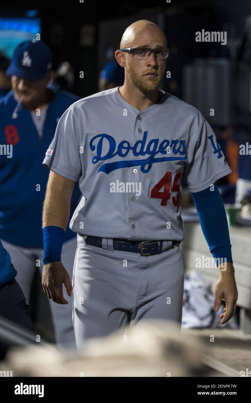 September 13, 2019: Los Angeles Dodgers first baseman Matt Beaty (45 ...