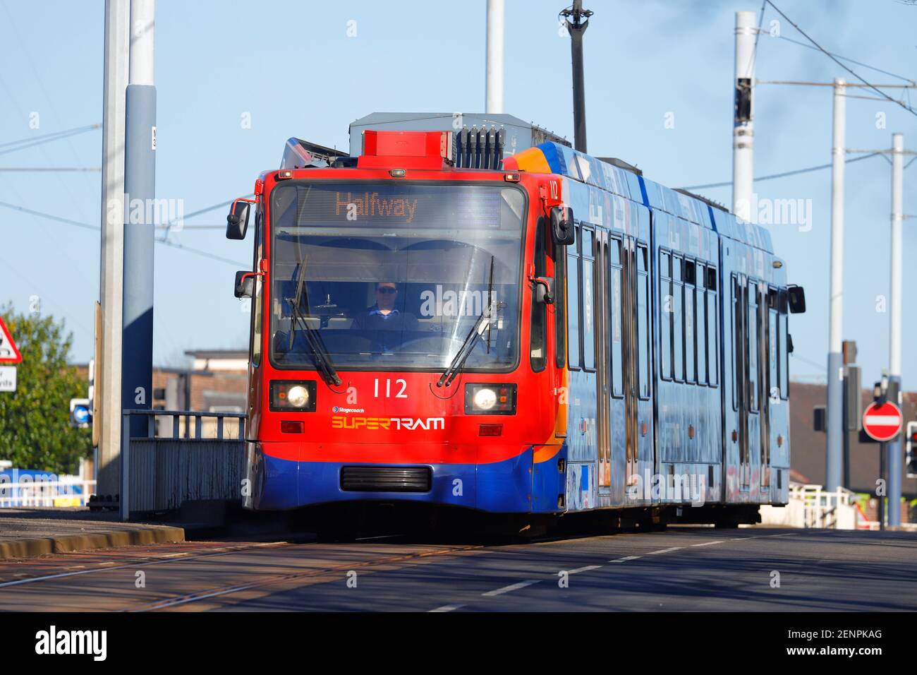 Stagecoach super tram hi-res stock photography and images - Alamy