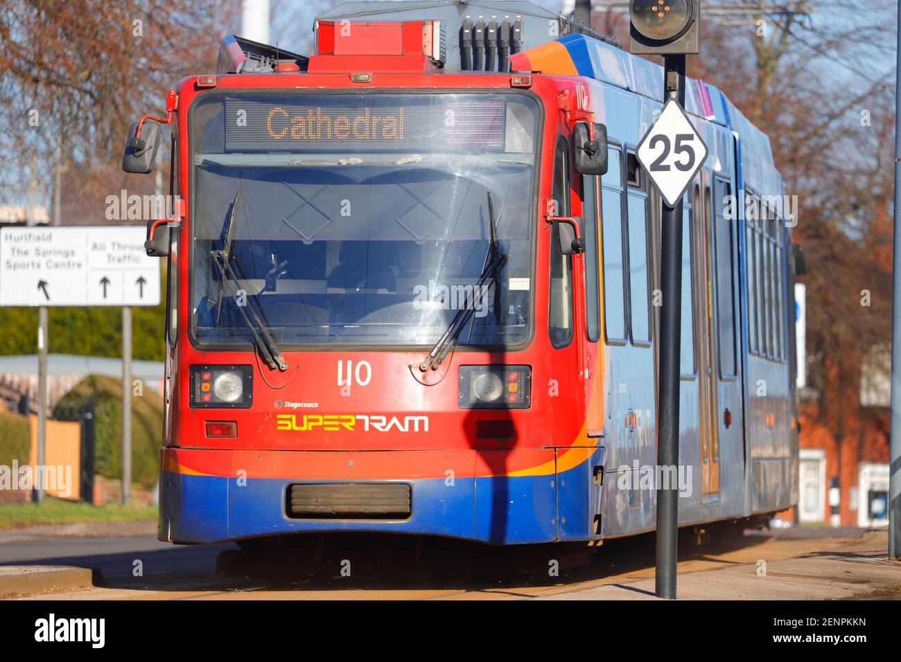 Stagecoach super tram hi-res stock photography and images - Alamy