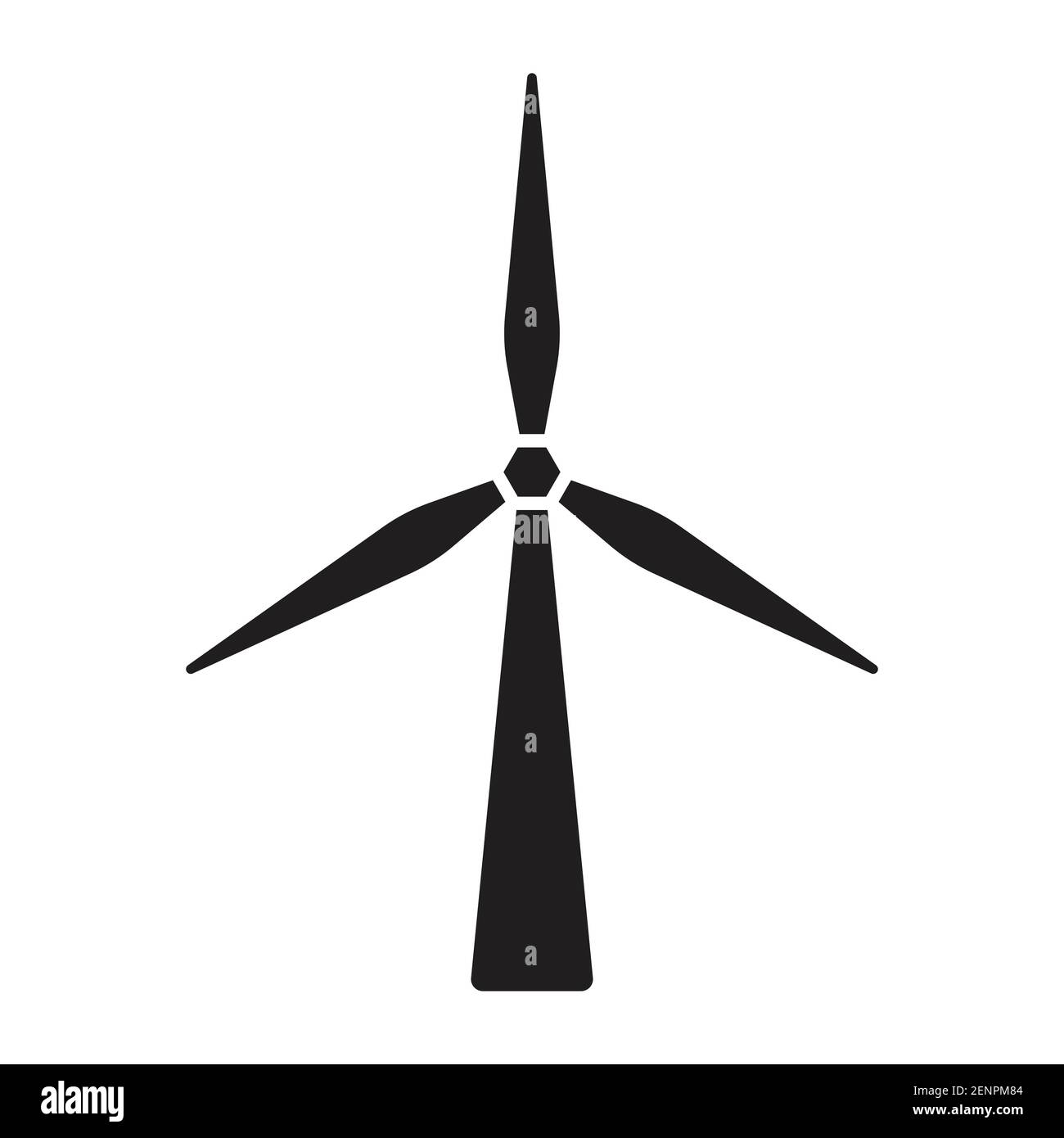 Floating offshore wind farm Stock Vector Images - Alamy