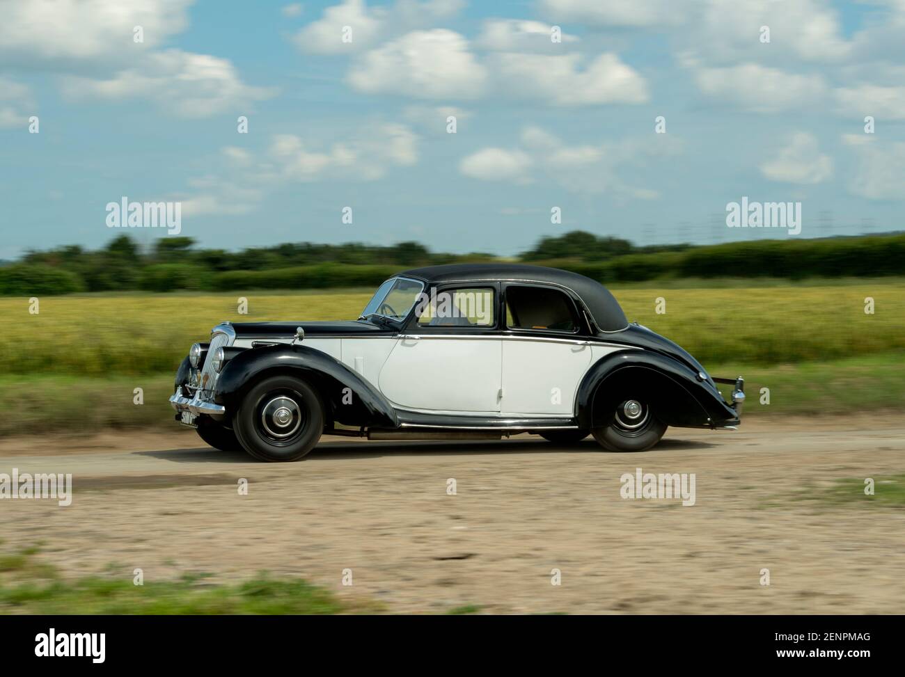 1954 Riley RME classic British saloon car Stock Photo - Alamy