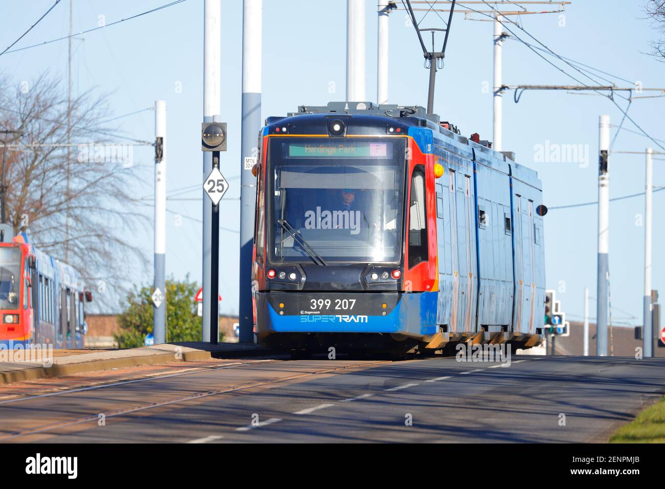 Sheffield super tram stagecoach supertram hi-res stock photography and ...