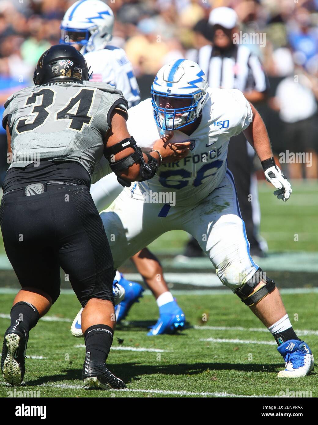 September 14, 2019: Air Force Falcons offensive lineman Christopher ...