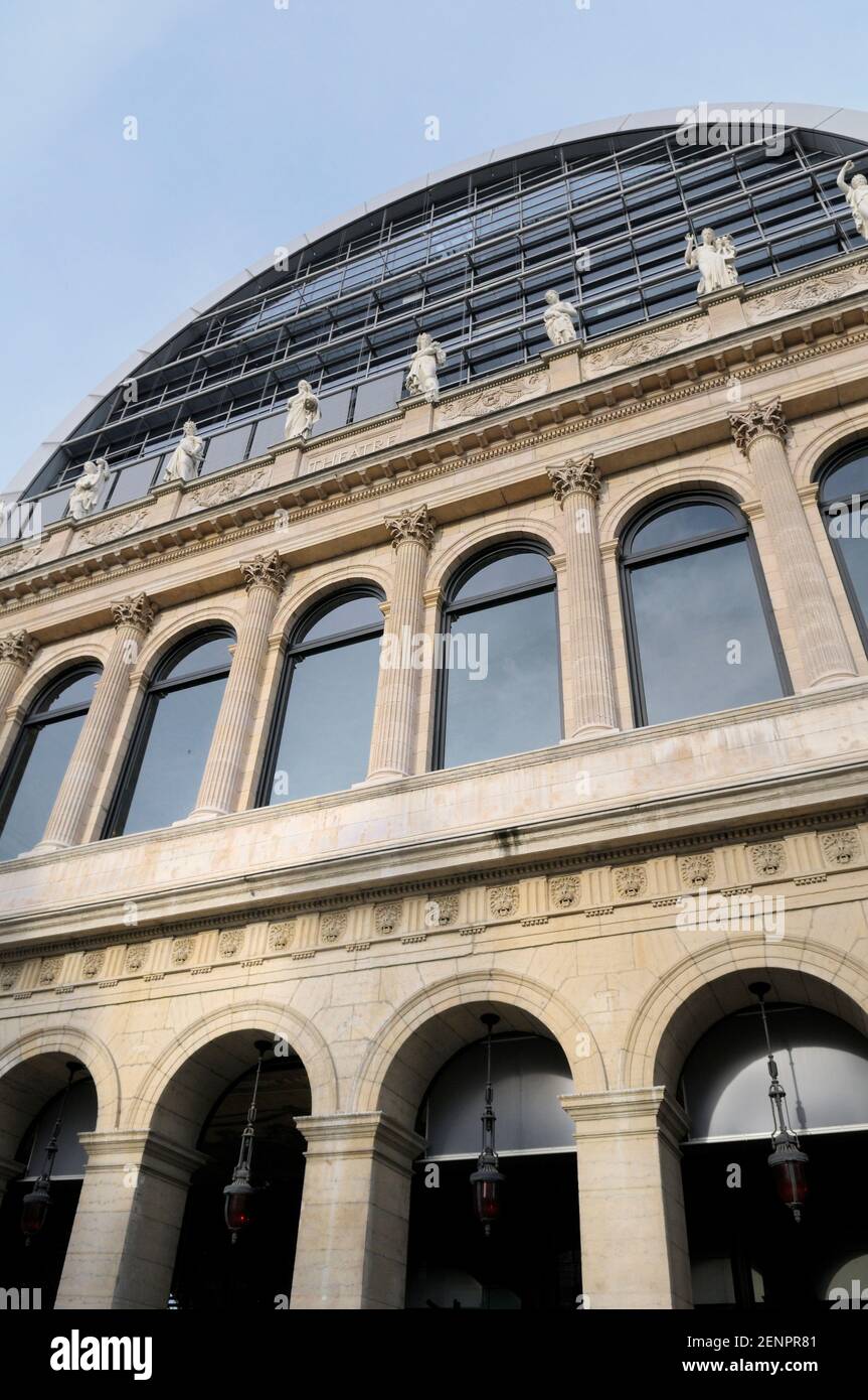 Facade with arches of the Nouvel Opera House Stock Photo - Alamy