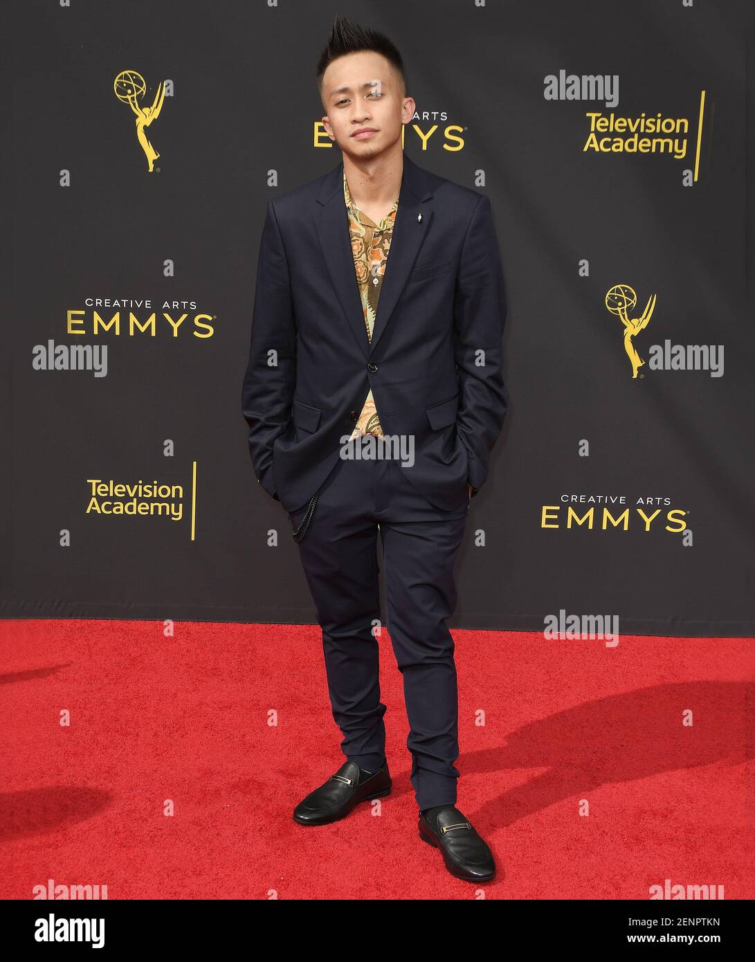 Melvin TimTim arrives at the 2019 Creative Arts Emmy Awards - Day 1 ...