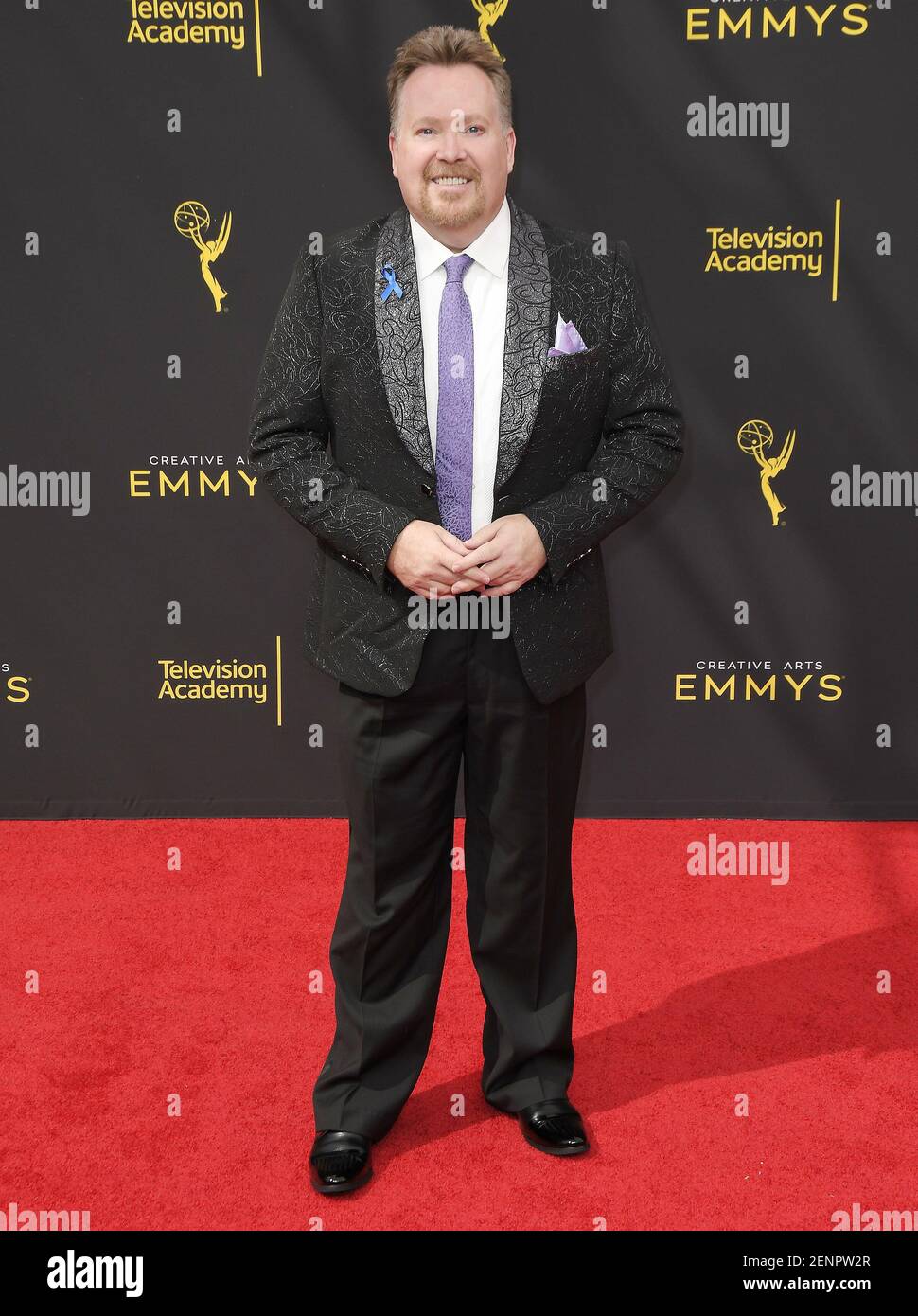John McCormick arrives at the 2019 Creative Arts Emmy Awards - Day 1 ...