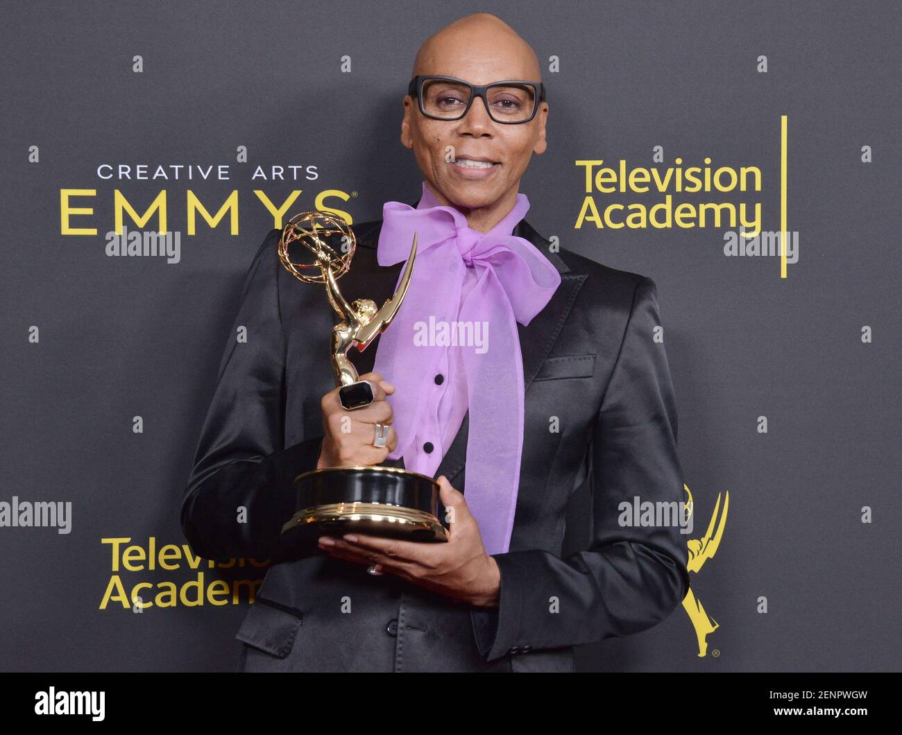 RuPaul, winner of the award for outstanding host for a reality or ...