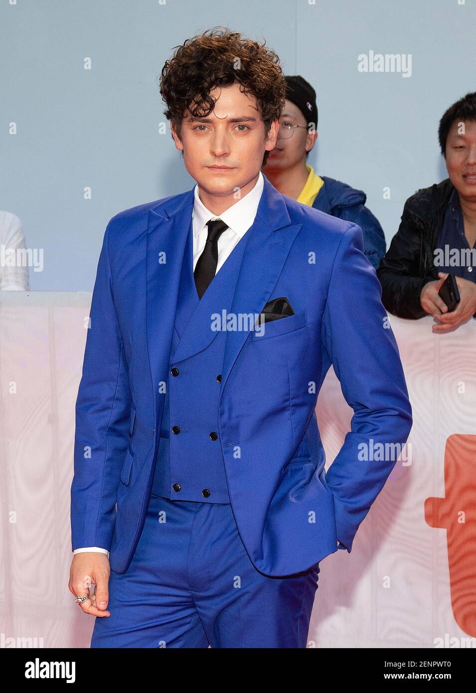 Aneurin Barnard attends the "Radioactive" premiere during the 2019 ...