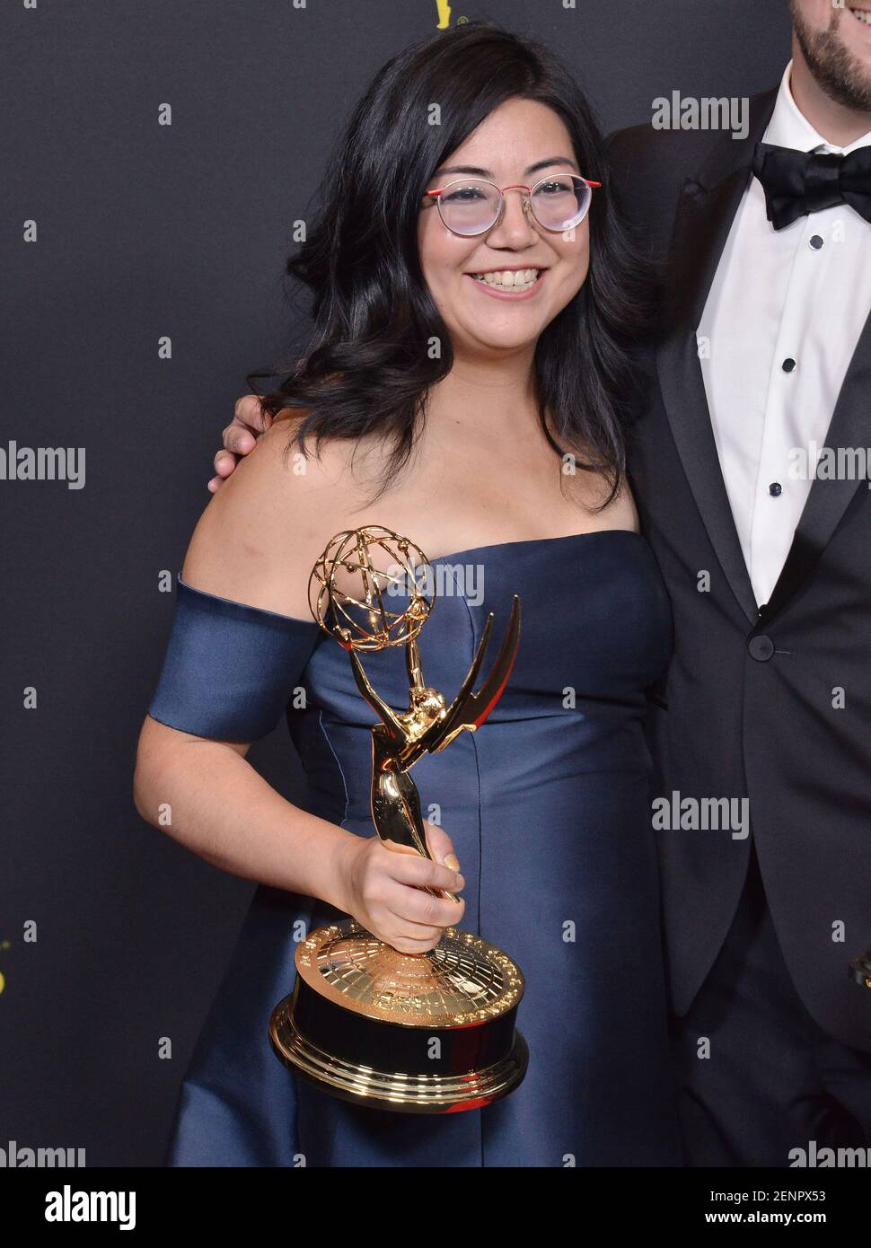 Michelle Higa Fox, winner for Outstanding Motion Design - 'Patriot Act ...
