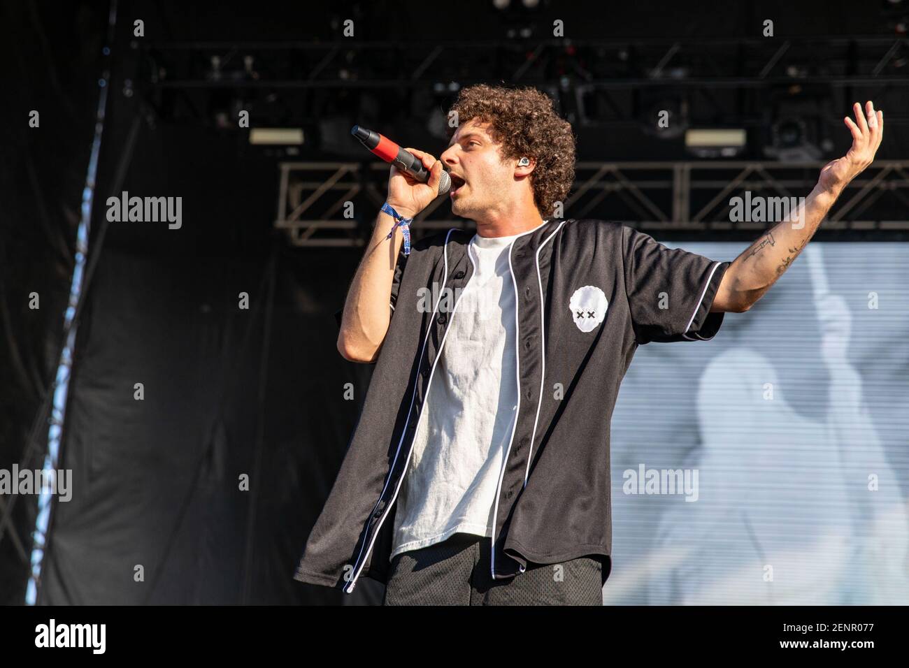 Jordan Edward Benjamin of Grandson during the Riot Fest Music Festival ...