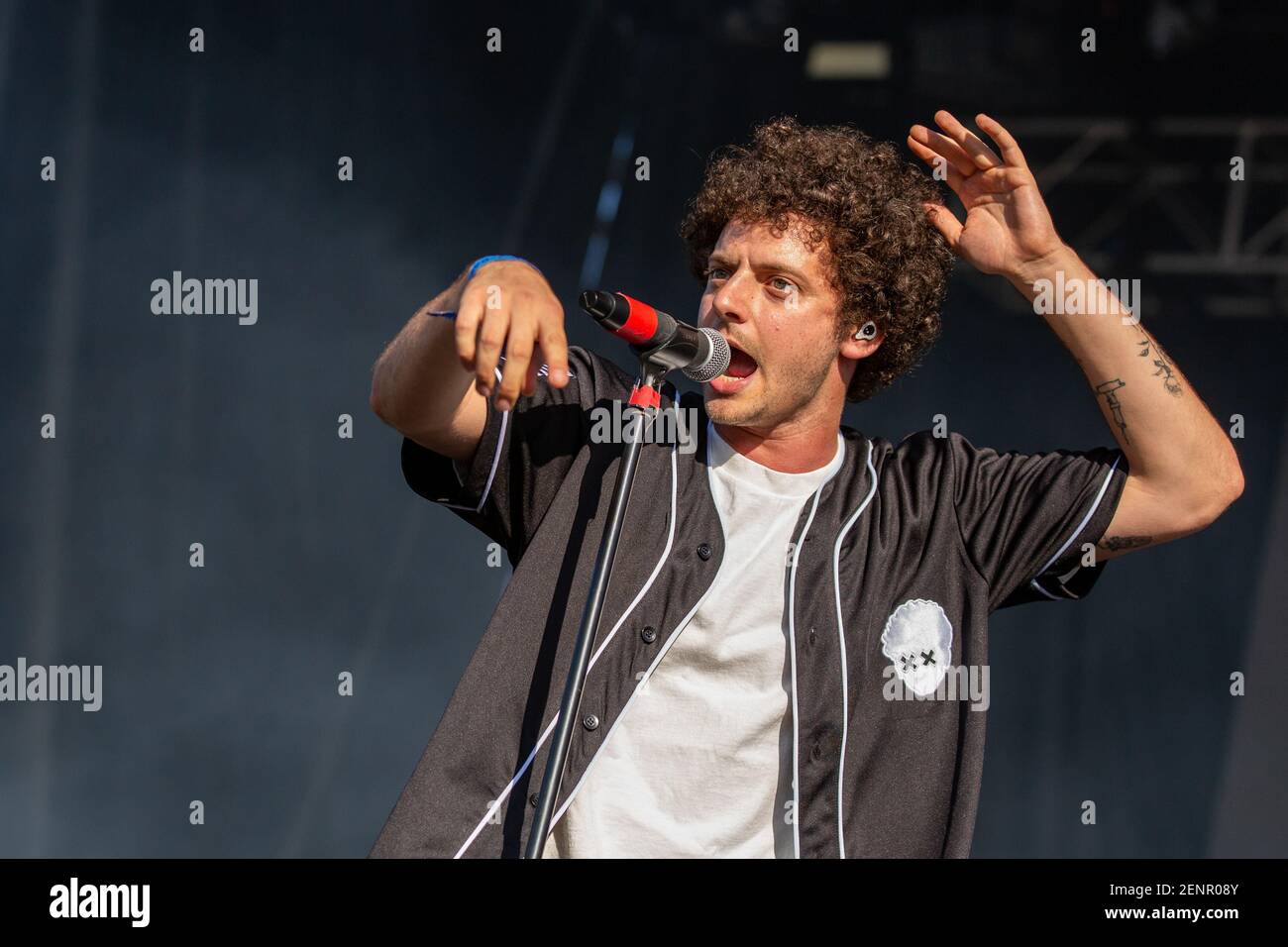 Jordan Edward Benjamin of Grandson during the Riot Fest Music Festival ...