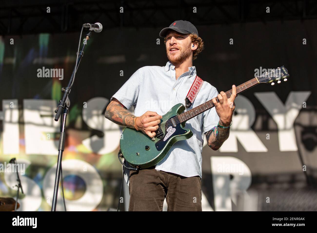 Kevin Geyer of The Story So Far during the Riot Fest Music Festival at ...