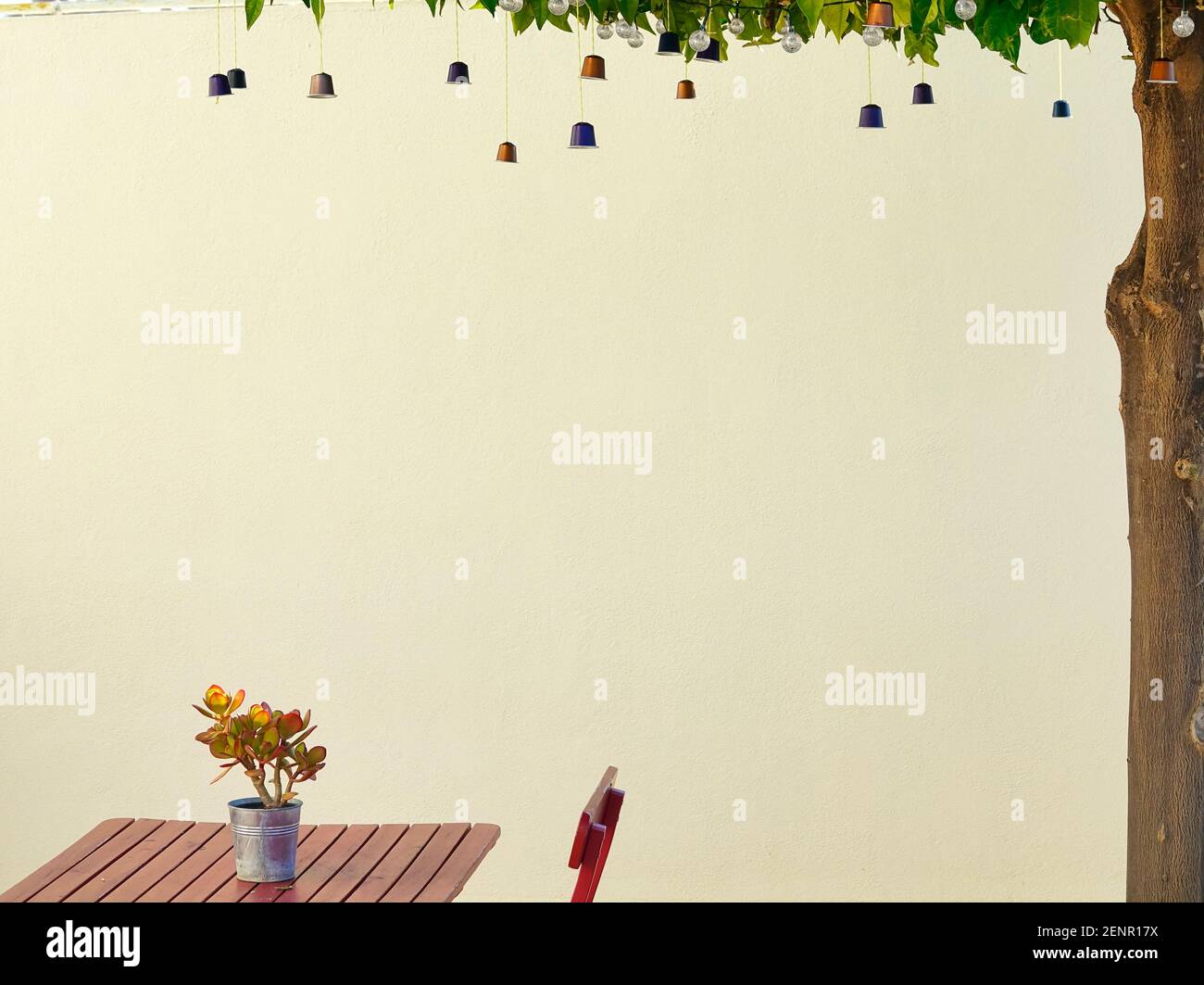 Coffee capsules wall hi-res stock photography and images - Alamy