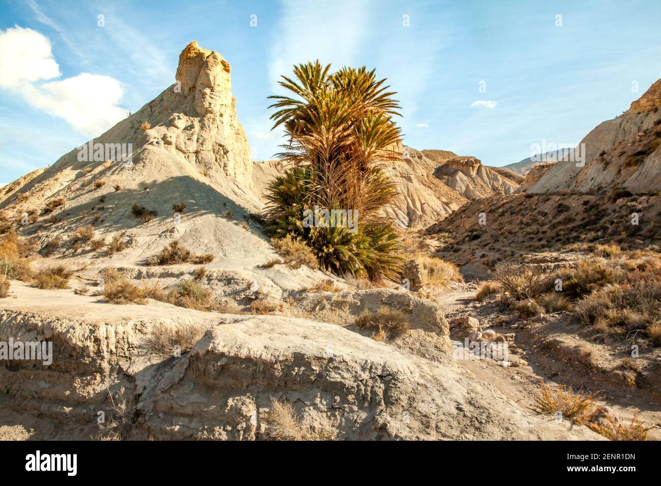 Hills landscape of the Tabernas desert Almeria Spain Nature Adventure ...