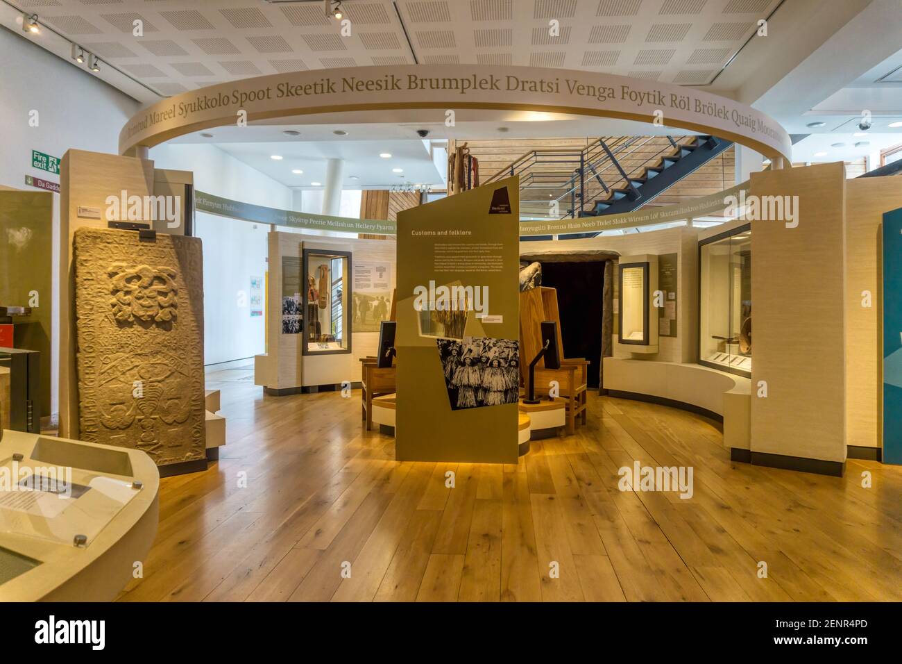 Customs and folklore exhibition at Shetland Museum and Archives ...