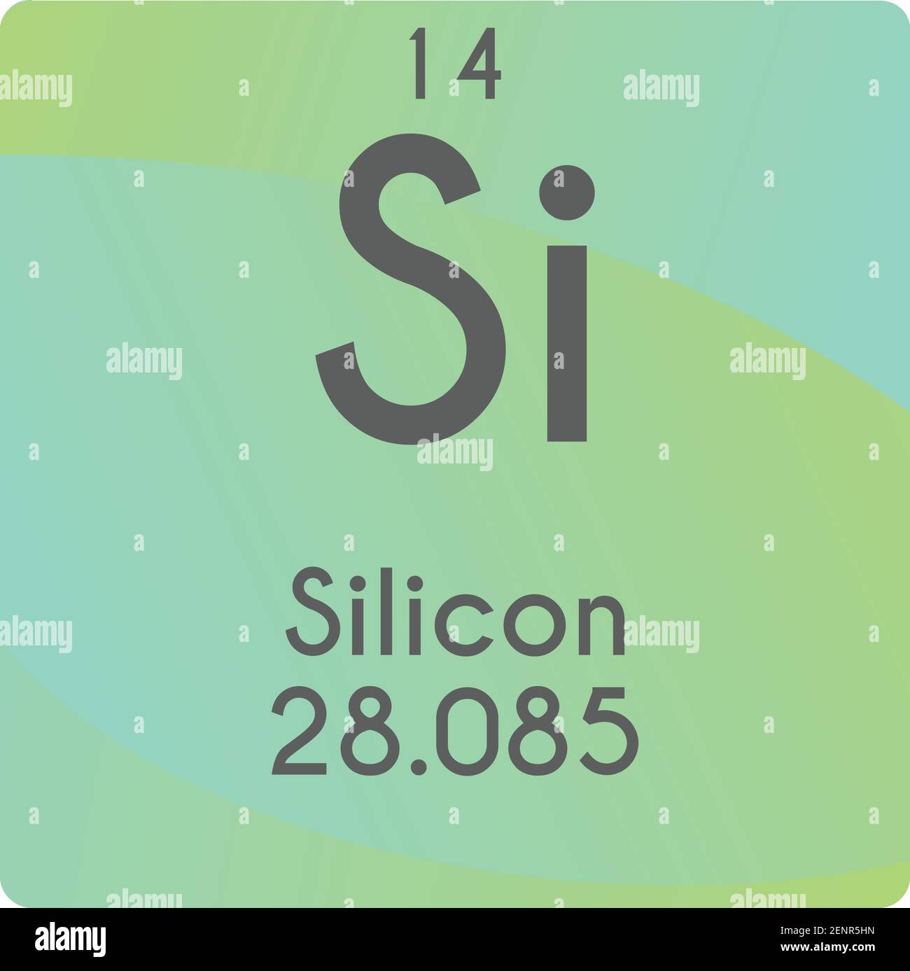 Silicon chemical element Stock Vector Images - Alamy