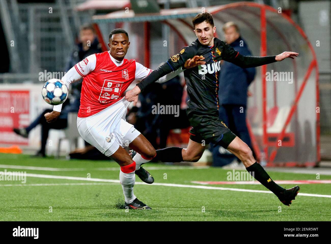 MAASTRICHT, 26-02-2021, Stadium de Geusselt, Stadium of MVV ...