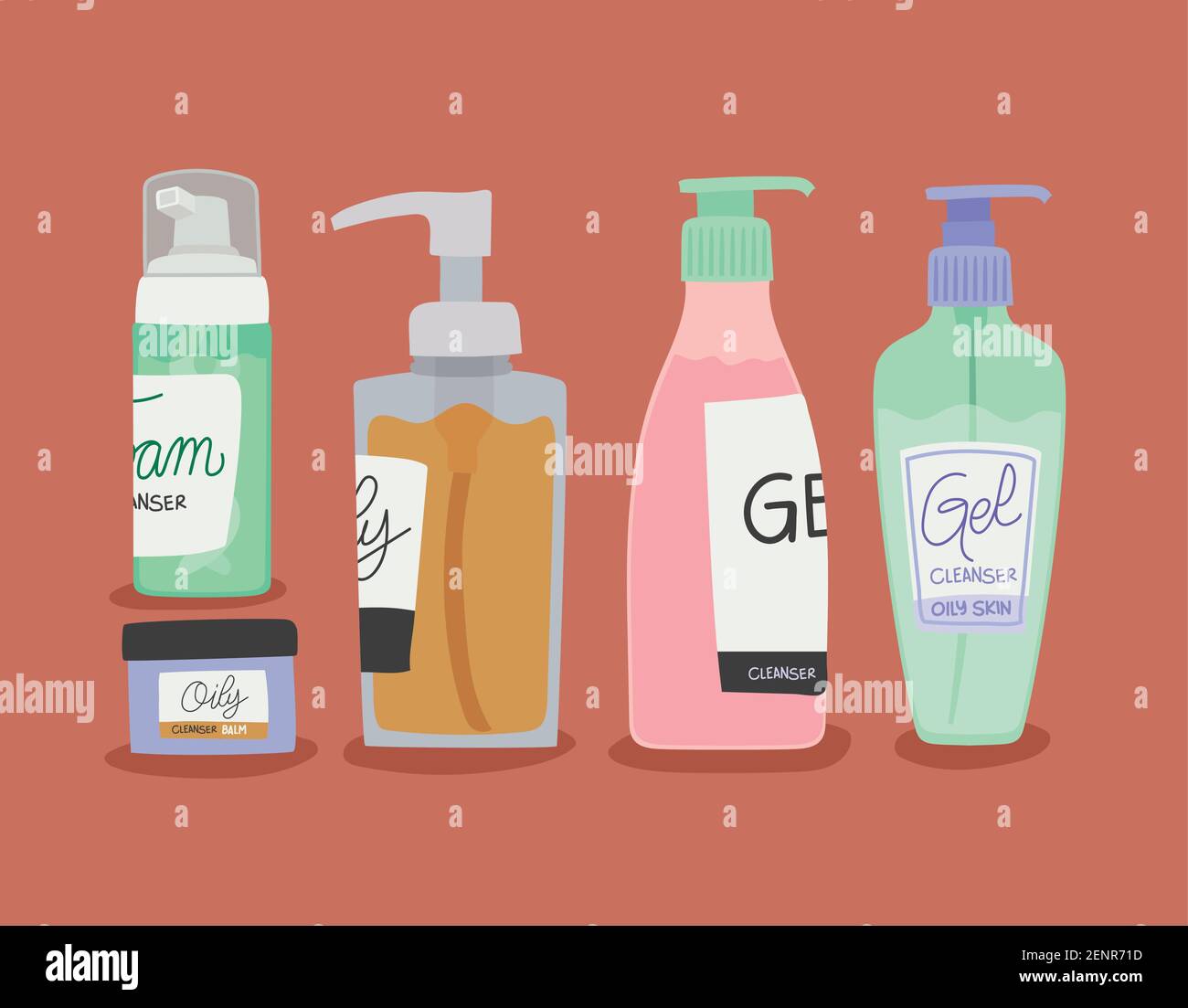 set of skin care icons Stock Vector Image & Art - Alamy