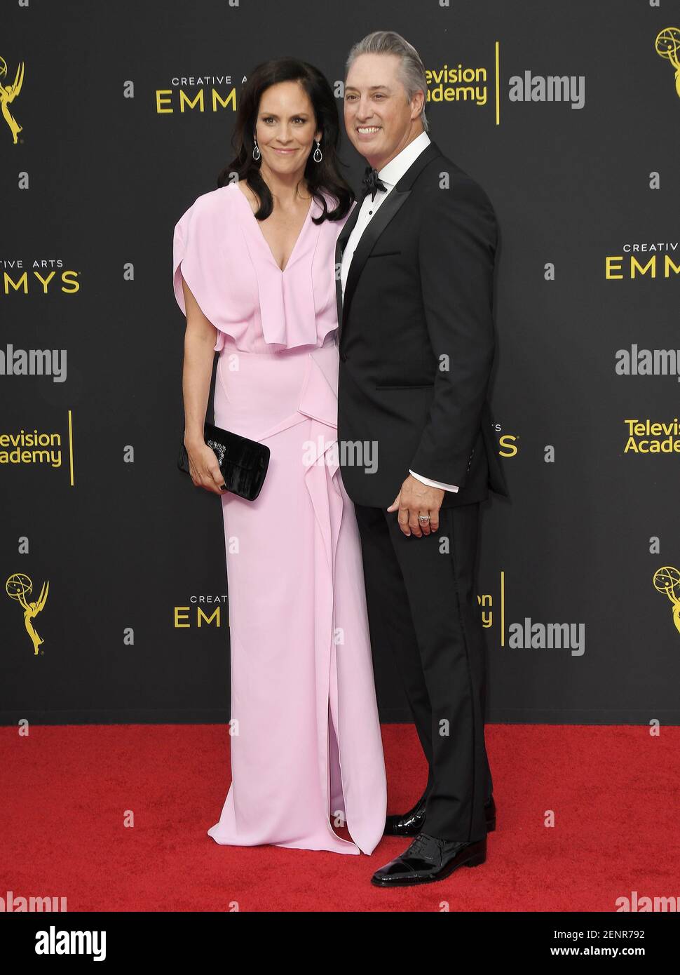 AnnaBeth Gish and Wade Allen arrives at the 2019 Creative Arts Emmy ...
