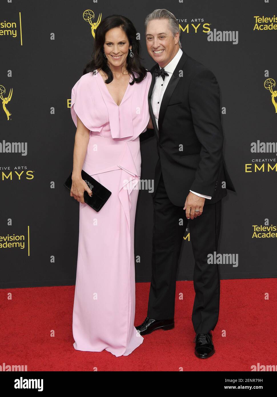AnnaBeth Gish and Wade Allen arrives at the 2019 Creative Arts Emmy ...