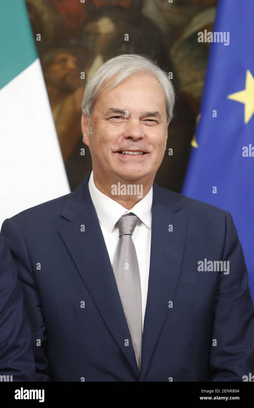 Achille Variati Rome September 16th 2019. Palazzo Chigi. Swearing ...