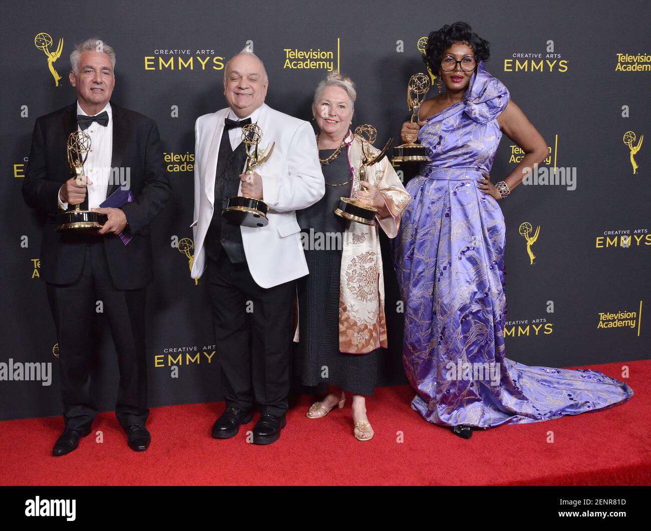 (L-R) Jerry DeCarlo, Jon Jordan, Peg Schierholz and Sabana Majeed wins ...