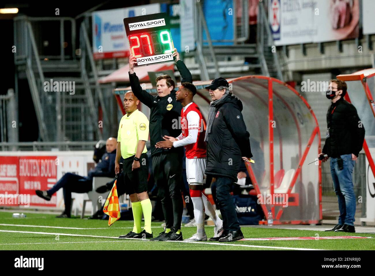 MAASTRICHT, 26-02-2021, Stadium de Geusselt, Stadium of MVV ...