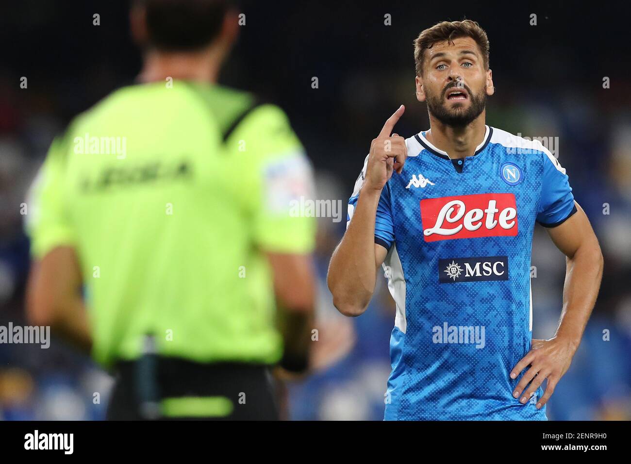 Fernando Llorente of Napoli gestures Napoli 14-9-2019 Stadio San Paolo ...