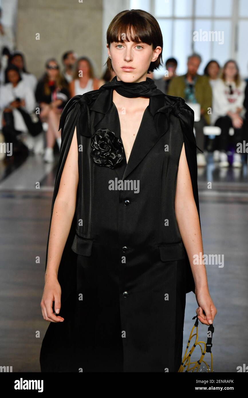 Model walking on the runway Toga Fashion Show during London Fashion ...