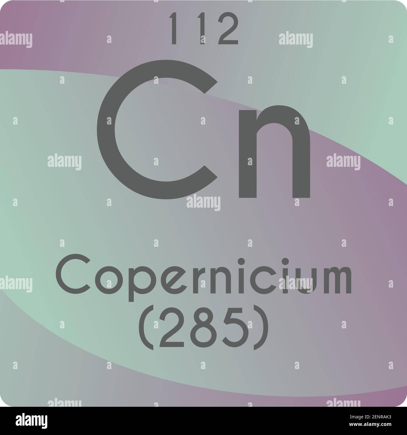 Copernicium Atom