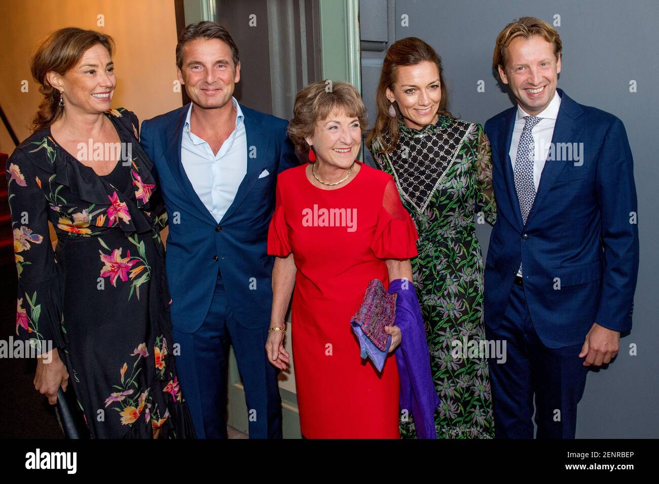 Princess Margriet and Prince Floris and Princess Aimee and Princess ...
