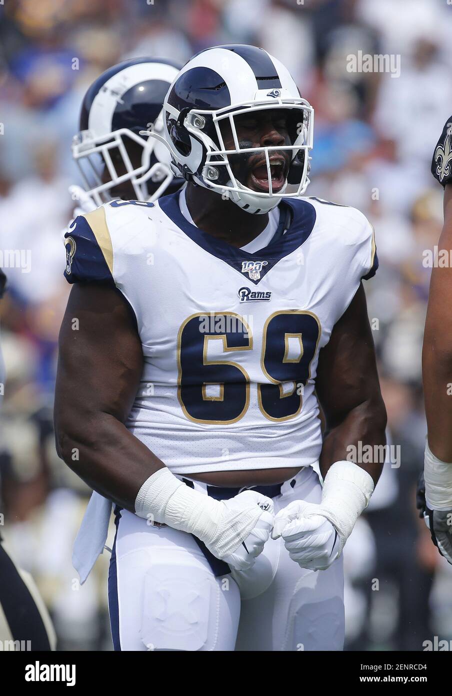 September 15, 2019 Los Angeles Rams defensive tackle Sebastian Joseph ...