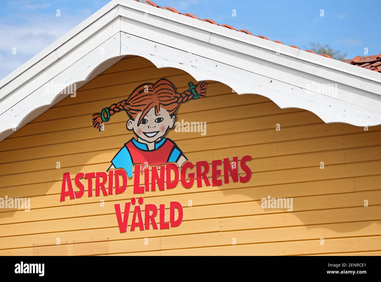 VIMMERBY, SWEDEN- 15 MAY 2019: Astrid Lindgren's World (Swedish: Astrid ...