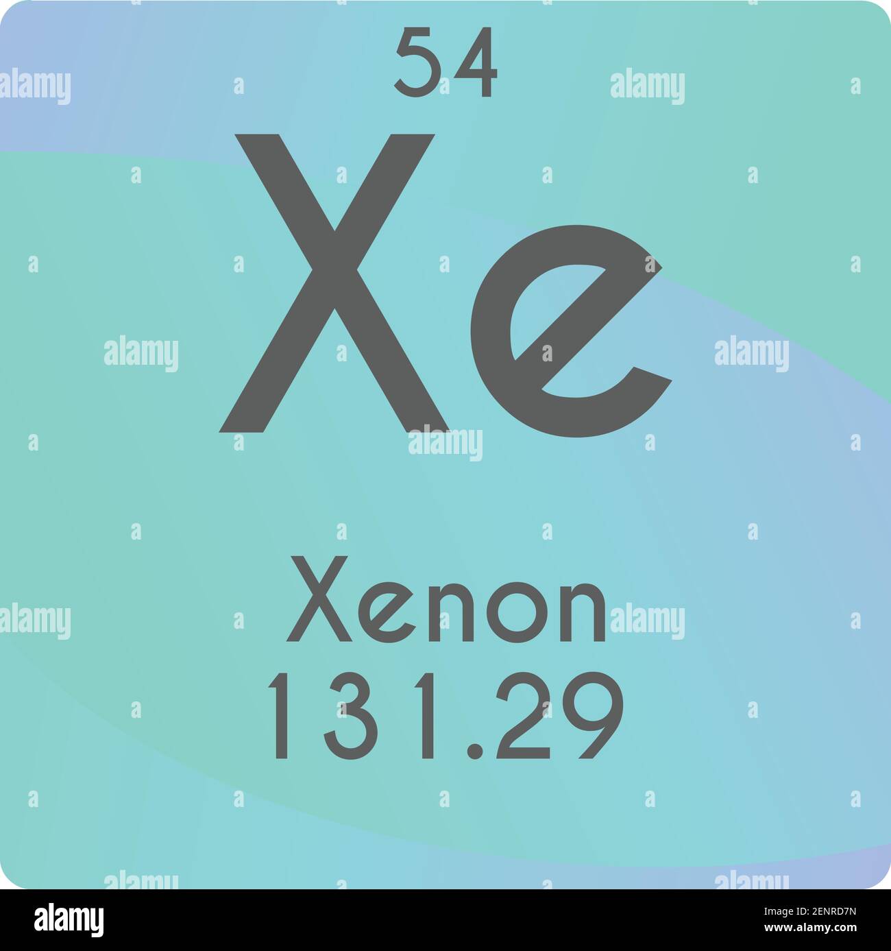 Xe Xenon Noble gas Chemical Element vector illustration diagram, with ... Xe Xenon Noble gas Chemical Element vector illustration diagram, with ...