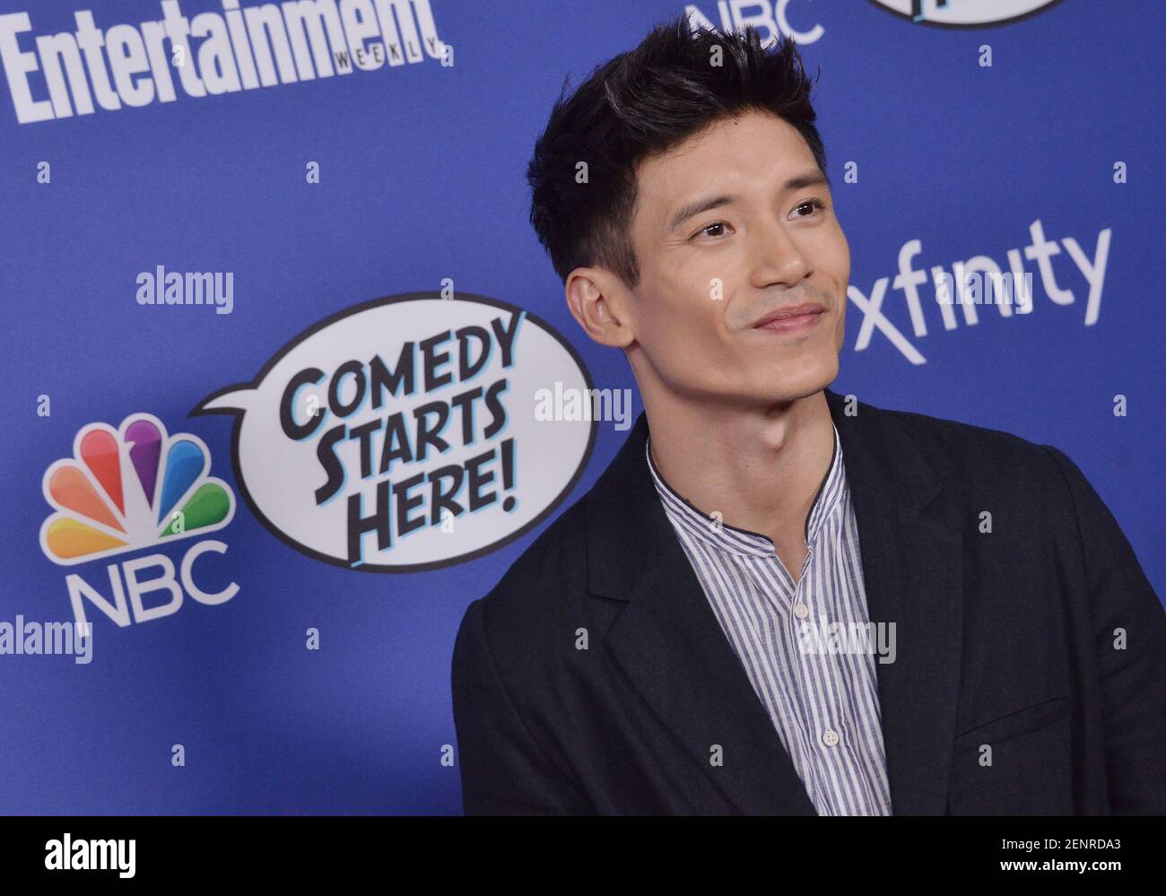Manny Jacinto arrives at NBC's COMEDY STARTS HERE Event held at ...