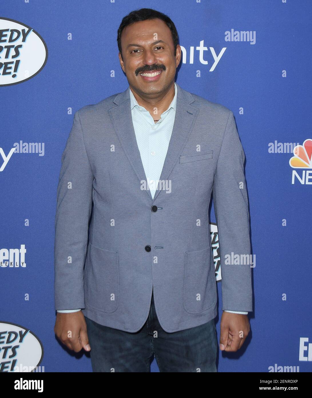 Rizwan Manji arrives at NBC's COMEDY STARTS HERE Event held at ...