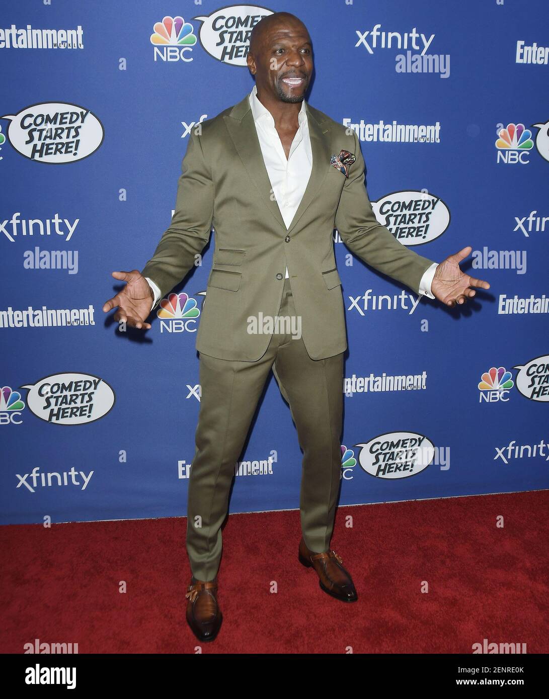 Terry Crews arrives at NBC's COMEDY STARTS HERE Event held at NeueHouse ...