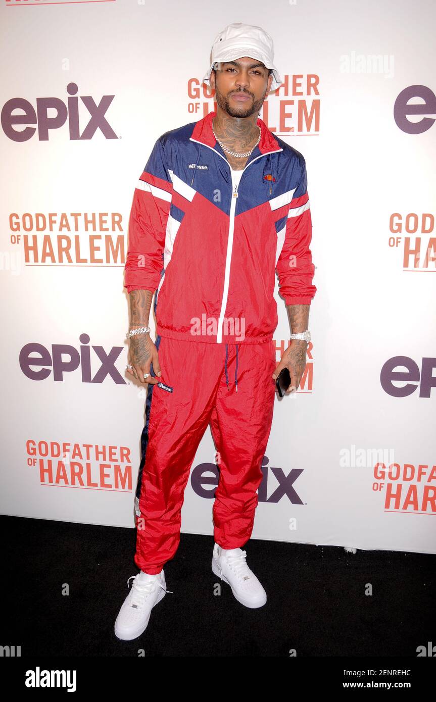 David Brewster Jr attends the Godfather of Harlem screening at the ...