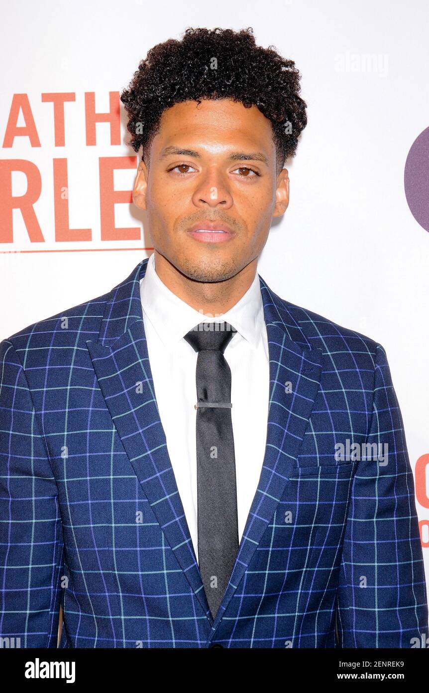 Deric Augustine attends the Godfather of Harlem screening at the Apollo ...