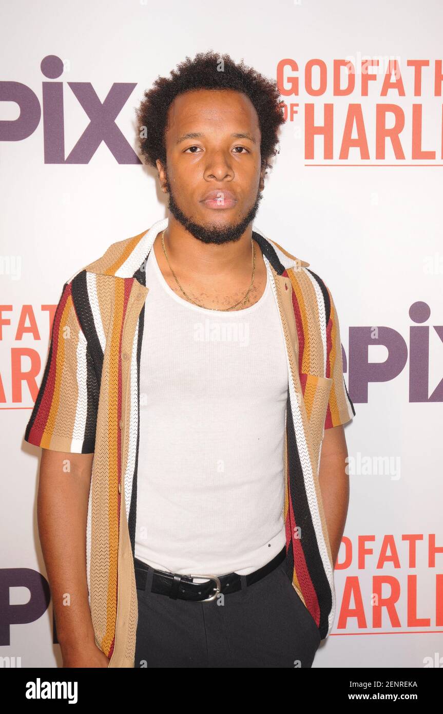 Joshua Karpeh attends the Godfather of Harlem screening at the Apollo ...
