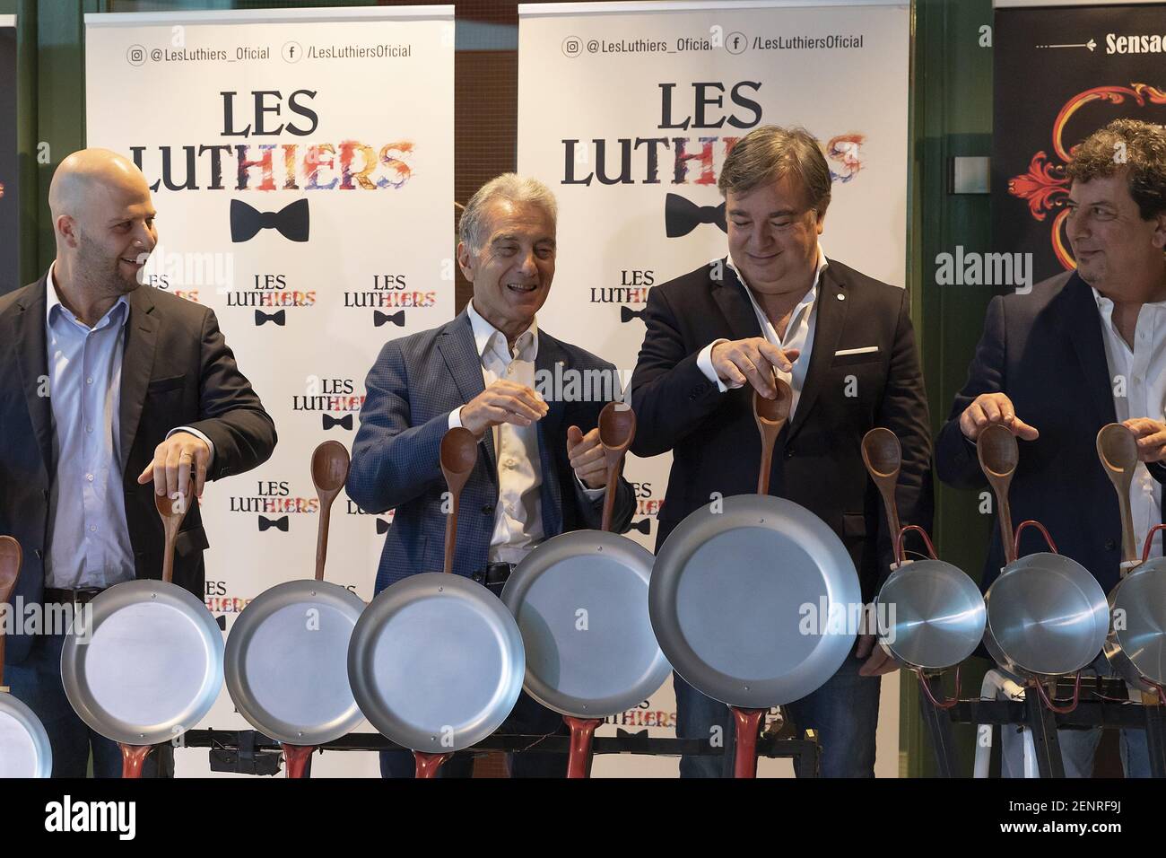 (LtoR) Tomas Mayer Wolf, Jorge Marona, Roberto Antier and Horacio Tato ...