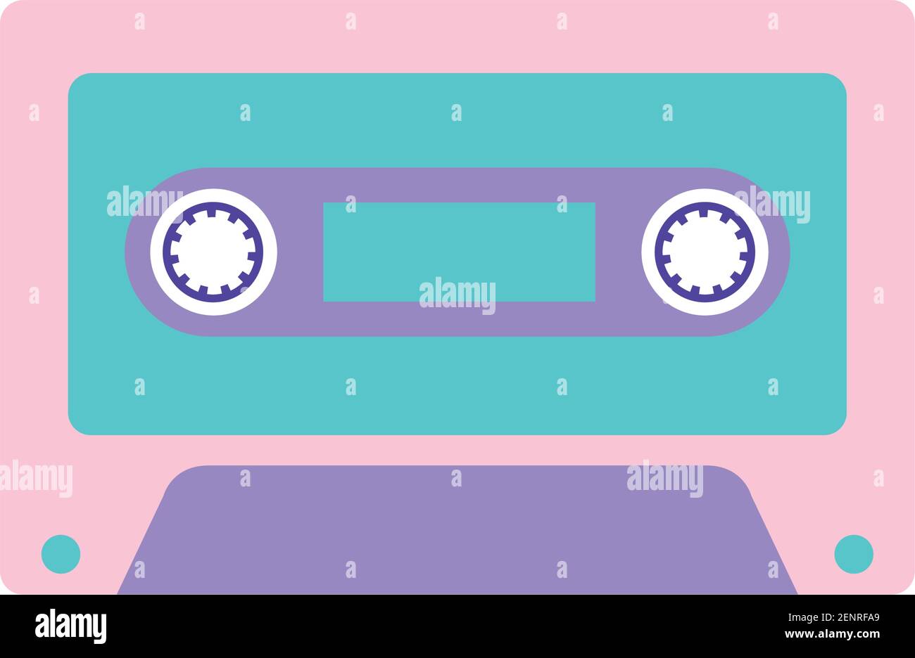 80s patch of a cassette Stock Vector Image & Art - Alamy