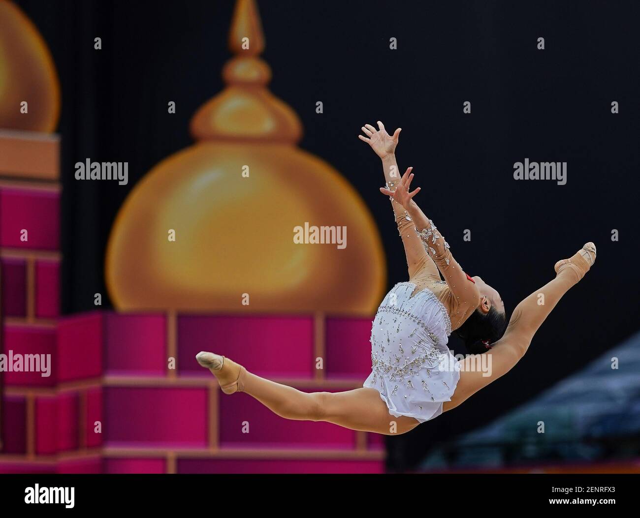 September 17, 2019: Jiahui Liu of China during the 37th Rhythmic ...